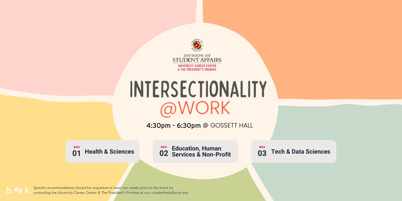 Intersectionality @ Work: Health & Sciences - Day 1 | University Career Center & The President's ...